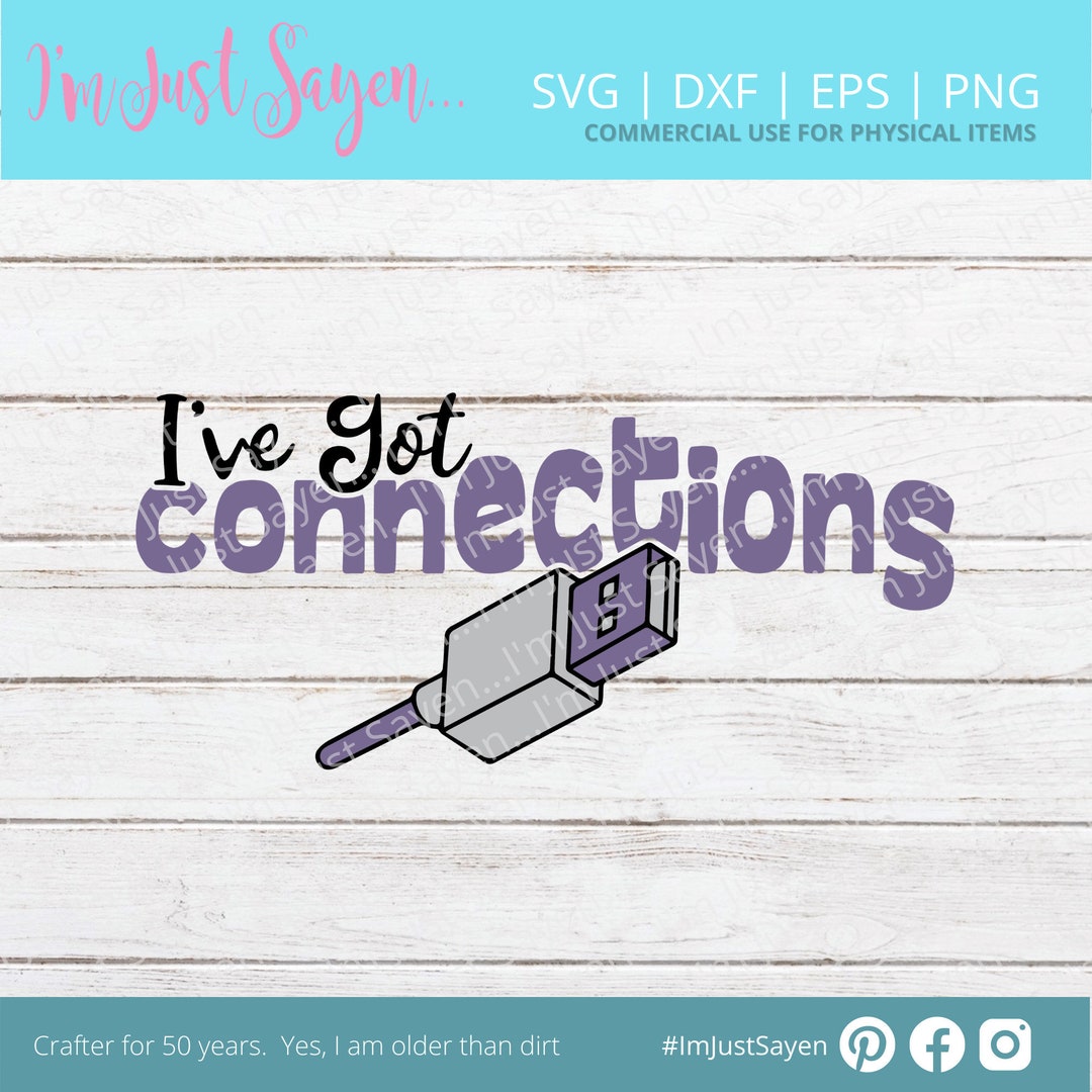 Information Technology SVG | IT SVG | I've Got Connections | Help Desk ...