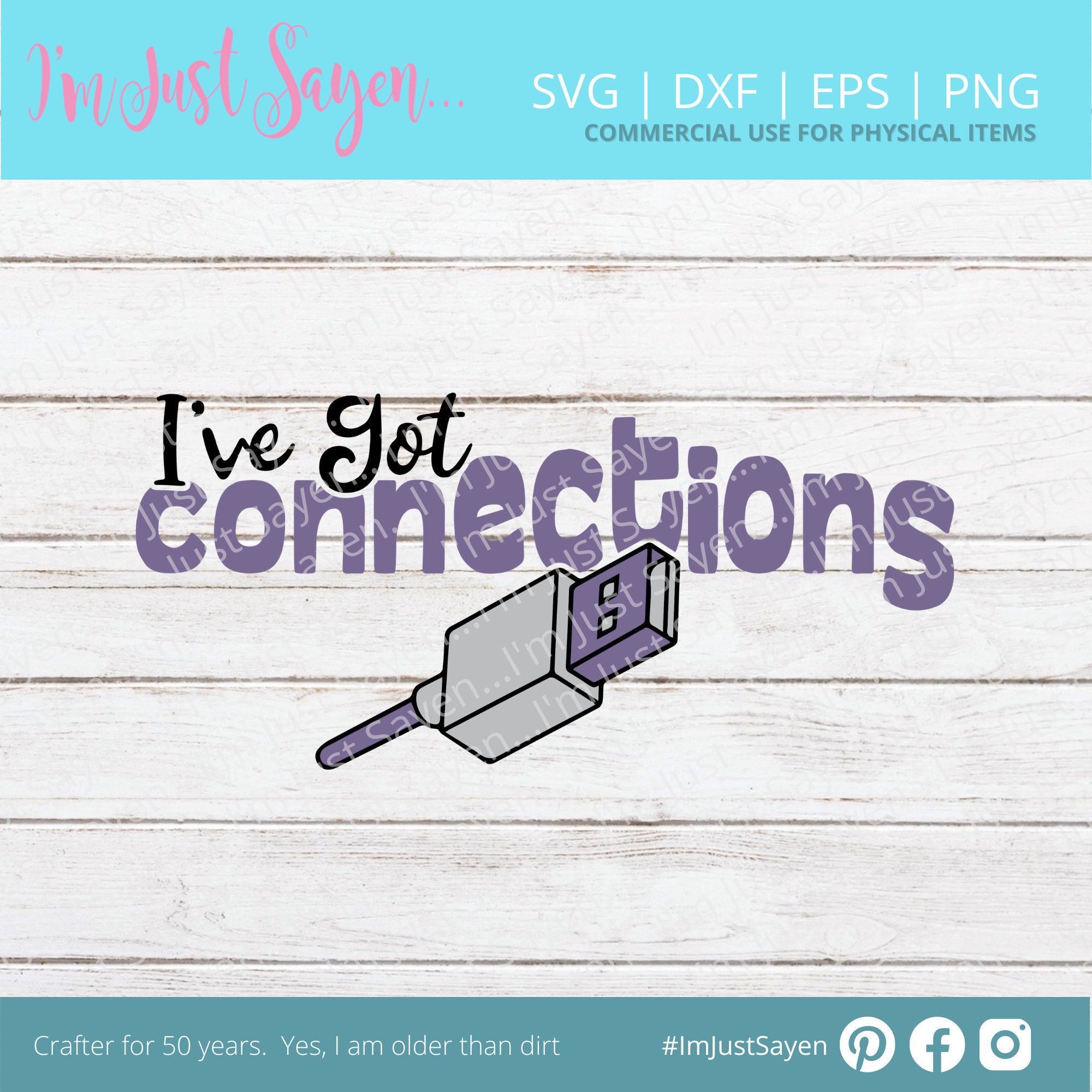 Information Technology SVG | IT SVG | I've Got Connections | Help Desk ...