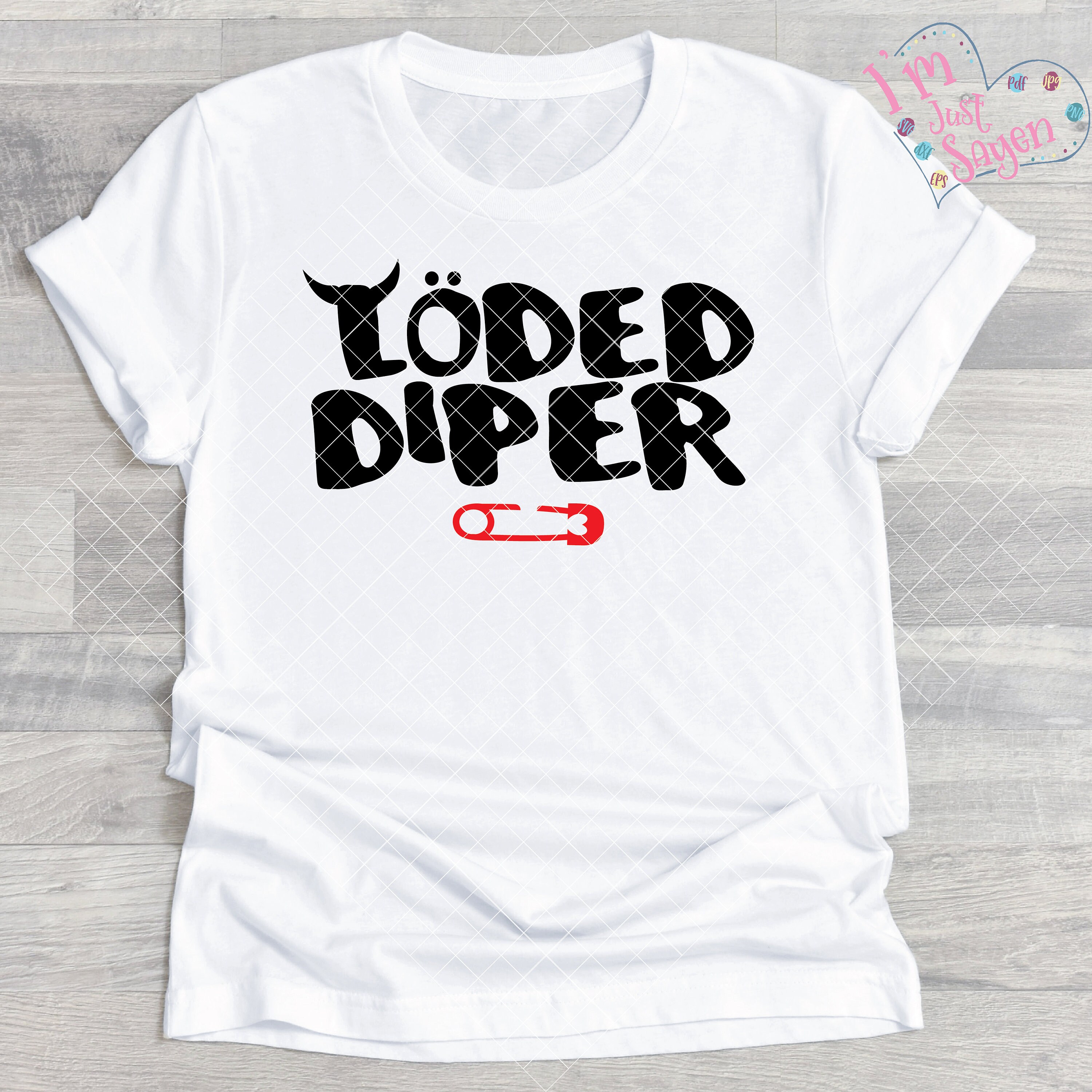 Loded Diper Diary of a Wimpy Kid Book Gift Digital Download SVG, Dxf ...