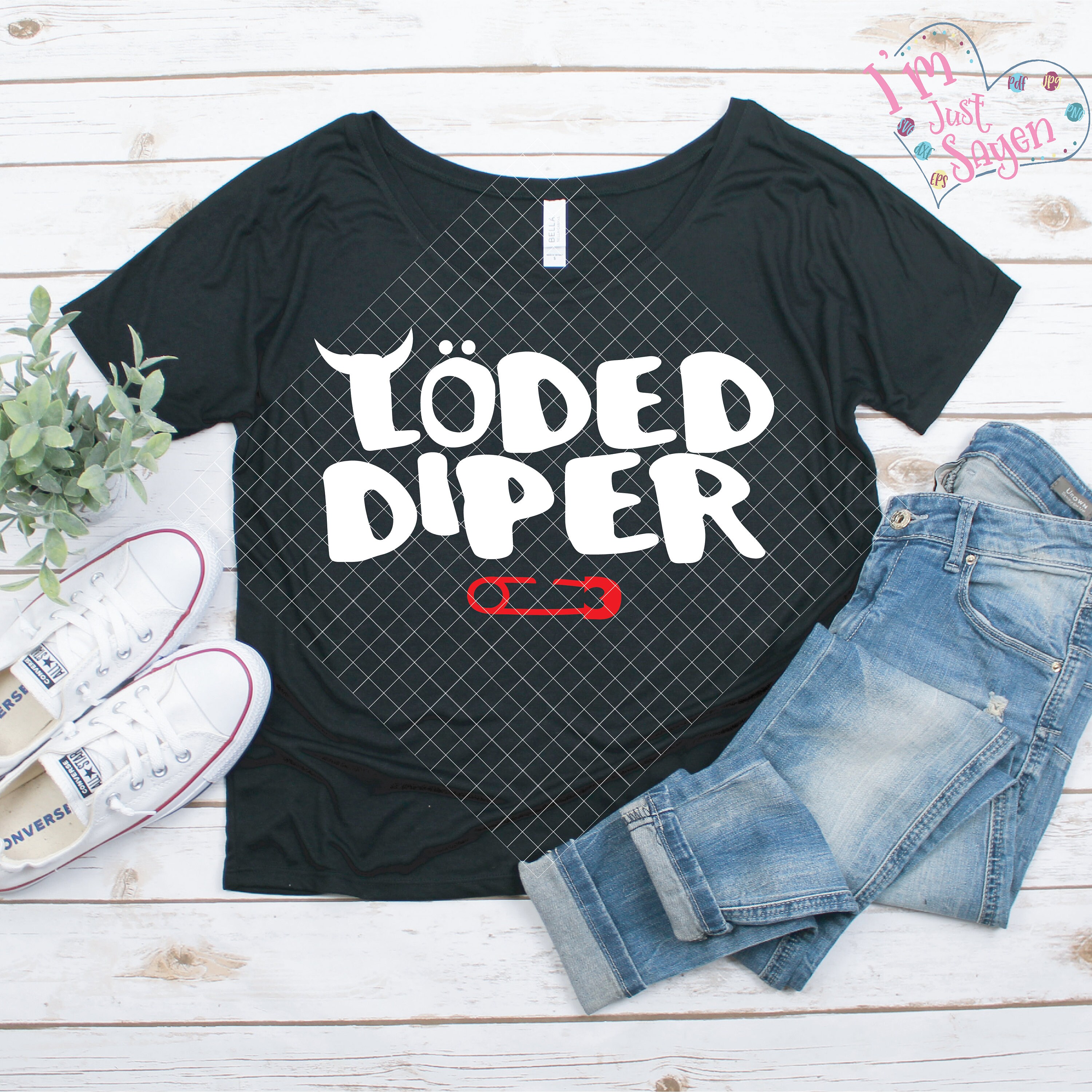 Loded Diper Diary of a Wimpy Kid Book Gift Digital Download SVG, Dxf ...