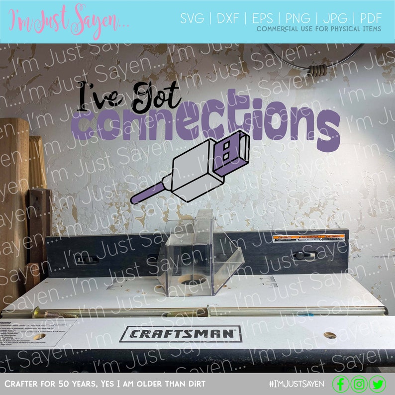 Information Technology SVG IT SVG I've Got Connections - Etsy