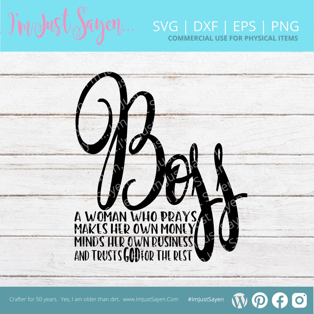 Boss Definition SVG | Business Woman SVG | Boss Lady Svg | Strong Woman ...