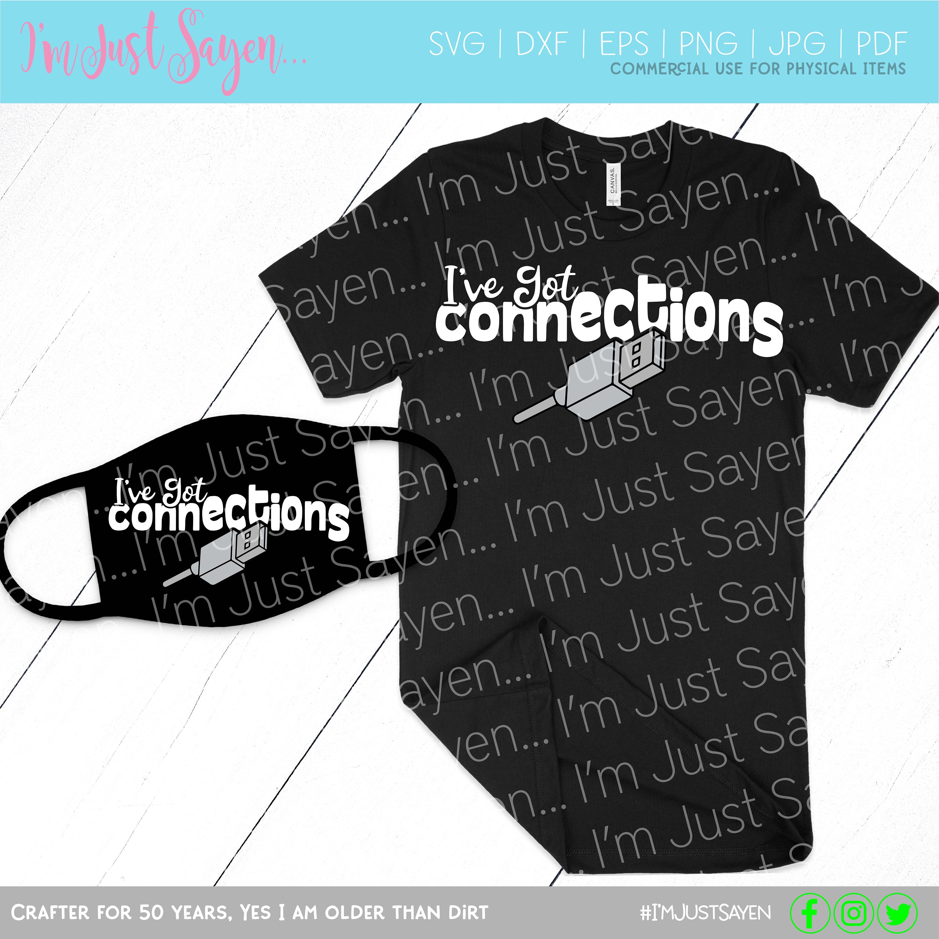 Information Technology SVG | IT SVG | I've Got Connections | Help Desk ...