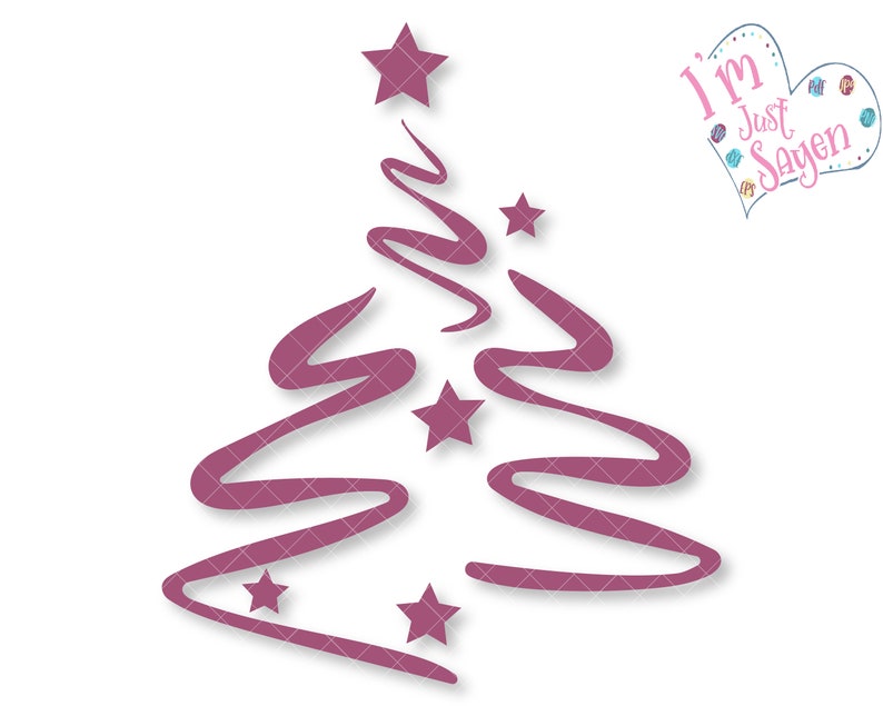 Albero di Natale SVG Albero disegnato a mano SVG Download - Etsy Italia