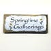 Wooden Spring Sign, Wall Decor for SPRING, Springtime Gatherings ...