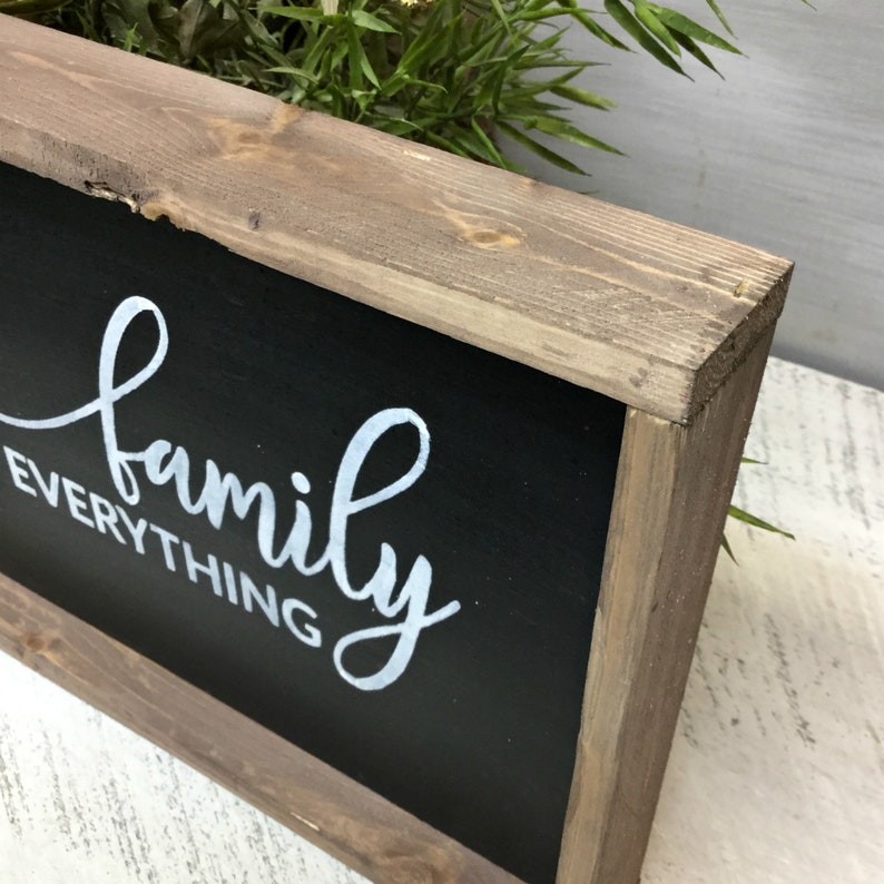 Family is Everything, Family Quote, Inspirational Saying, Framed Sign ...