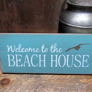 Welcome to the Beach House, Beach House Decor, Shabby Chic Beach Sign ...
