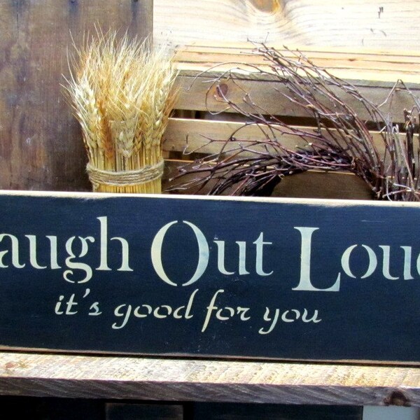 Laugh Often Sign - Etsy