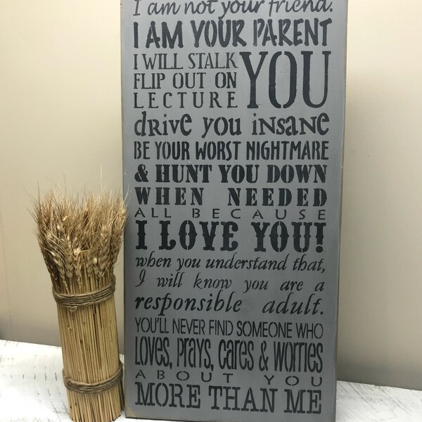 I Am Not Your Friend - Etsy