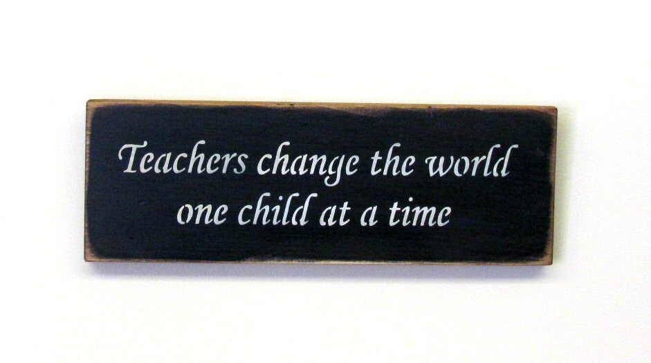 Teachers Gift Teacher Appreciation Teachers Change the - Etsy