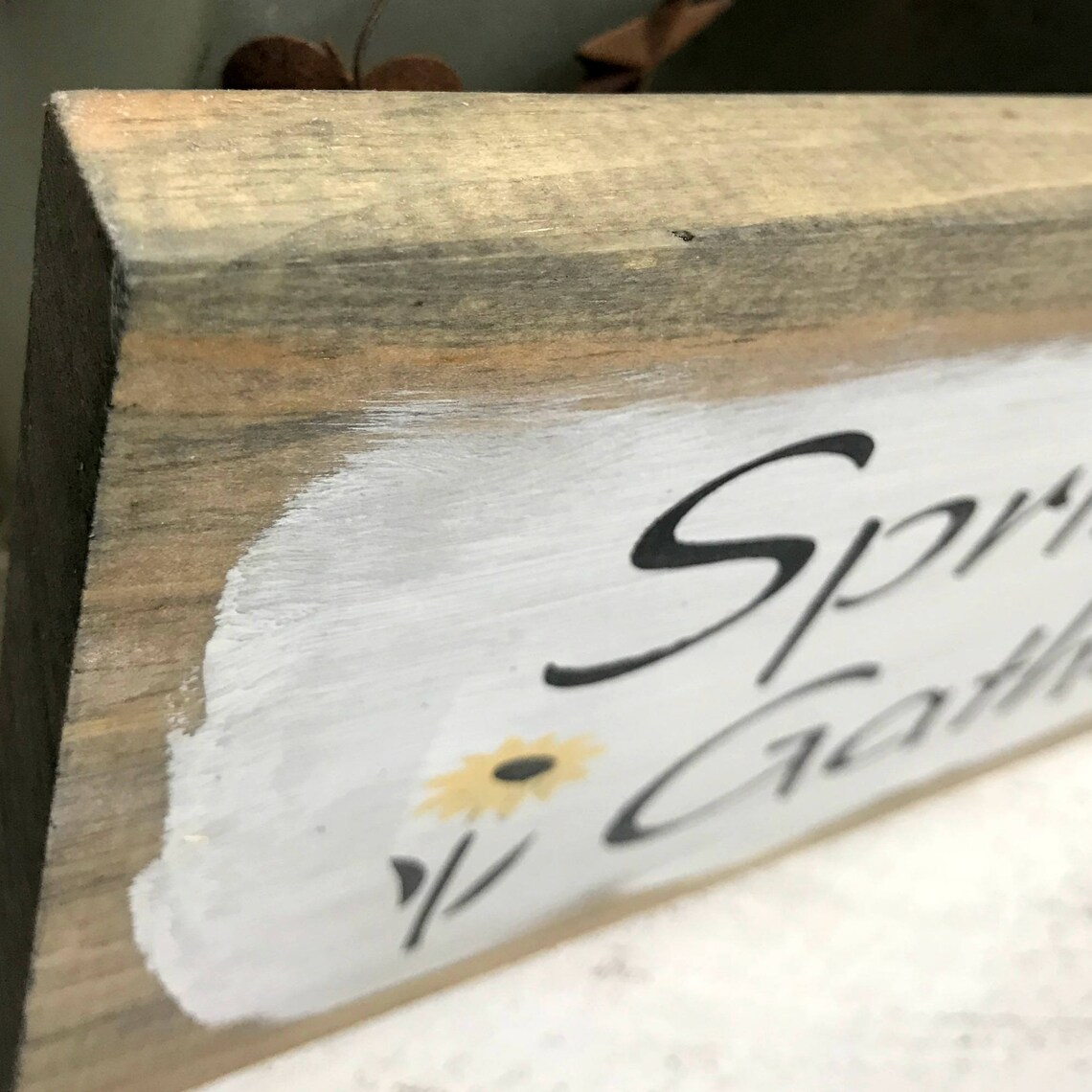 Wooden Spring Sign Wall Decor for SPRING Springtime | Etsy