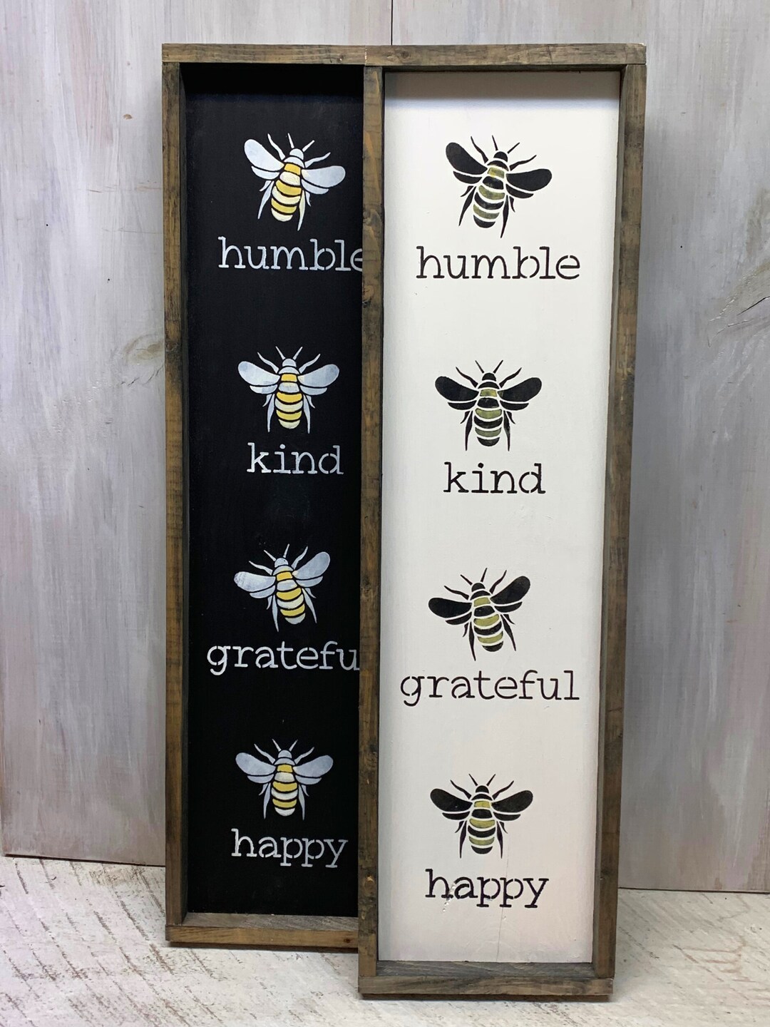 Bee Kind, Bee Humble, Honey Bee Sign, Bee Lover Gift, Beekeeping Decor ...