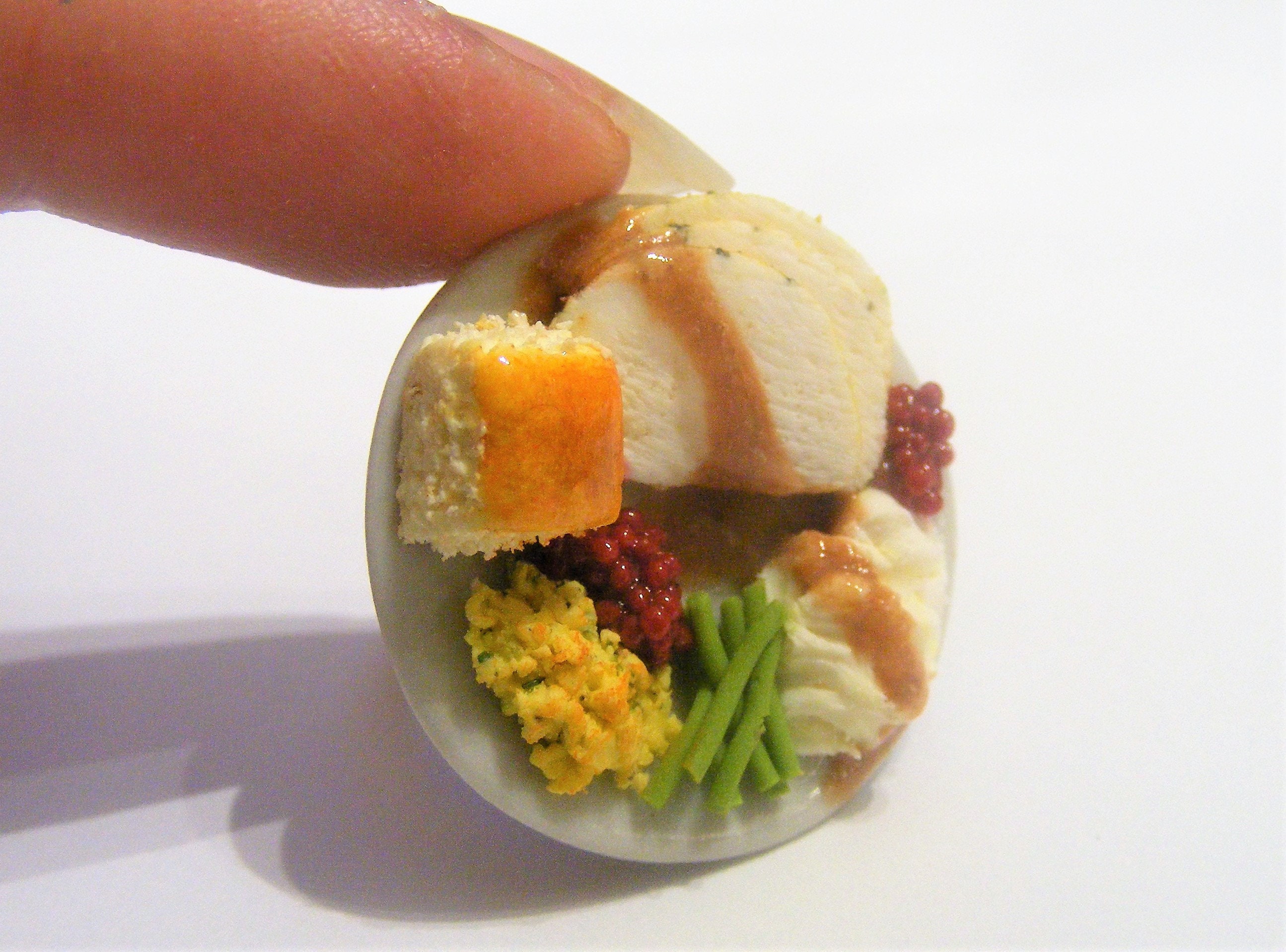 Food Jewelry Thanksgiving dinner ring Thanksgiving ring | Etsy