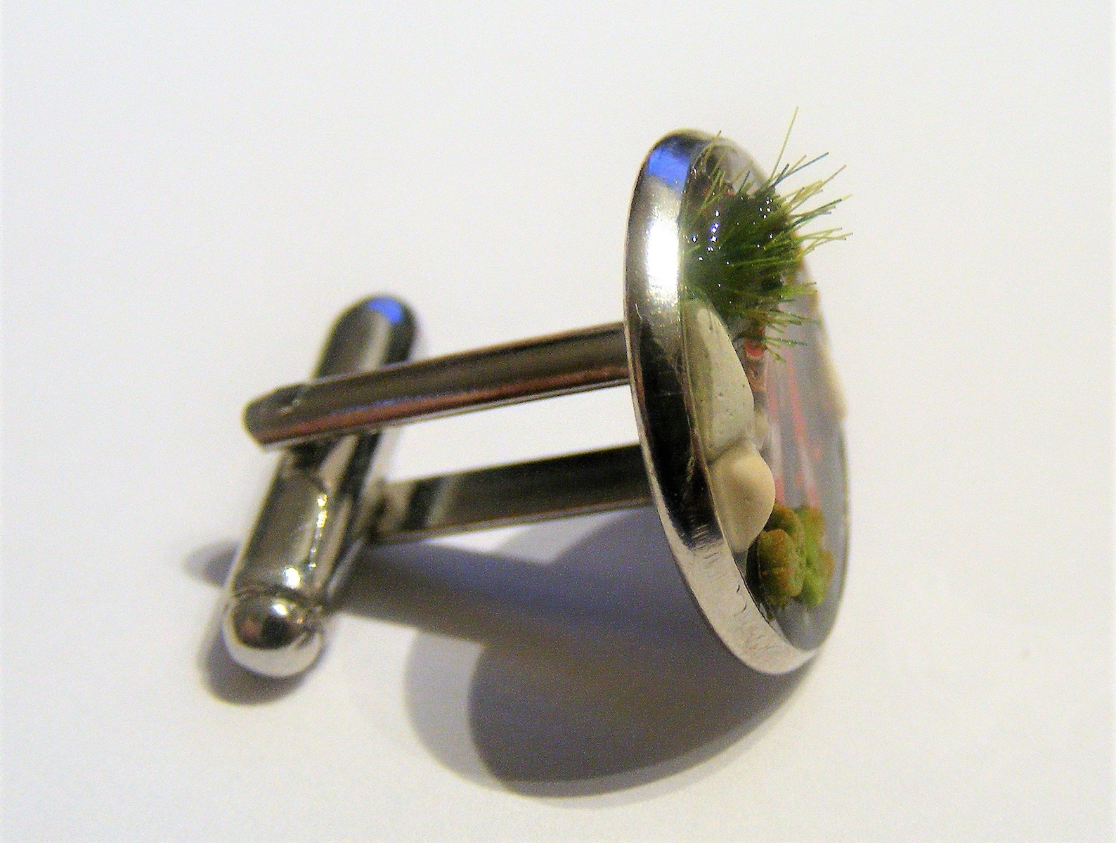 Miniature Koi Fish Pond Cuff Links Fish Pond Cuff Links Zen - Etsy