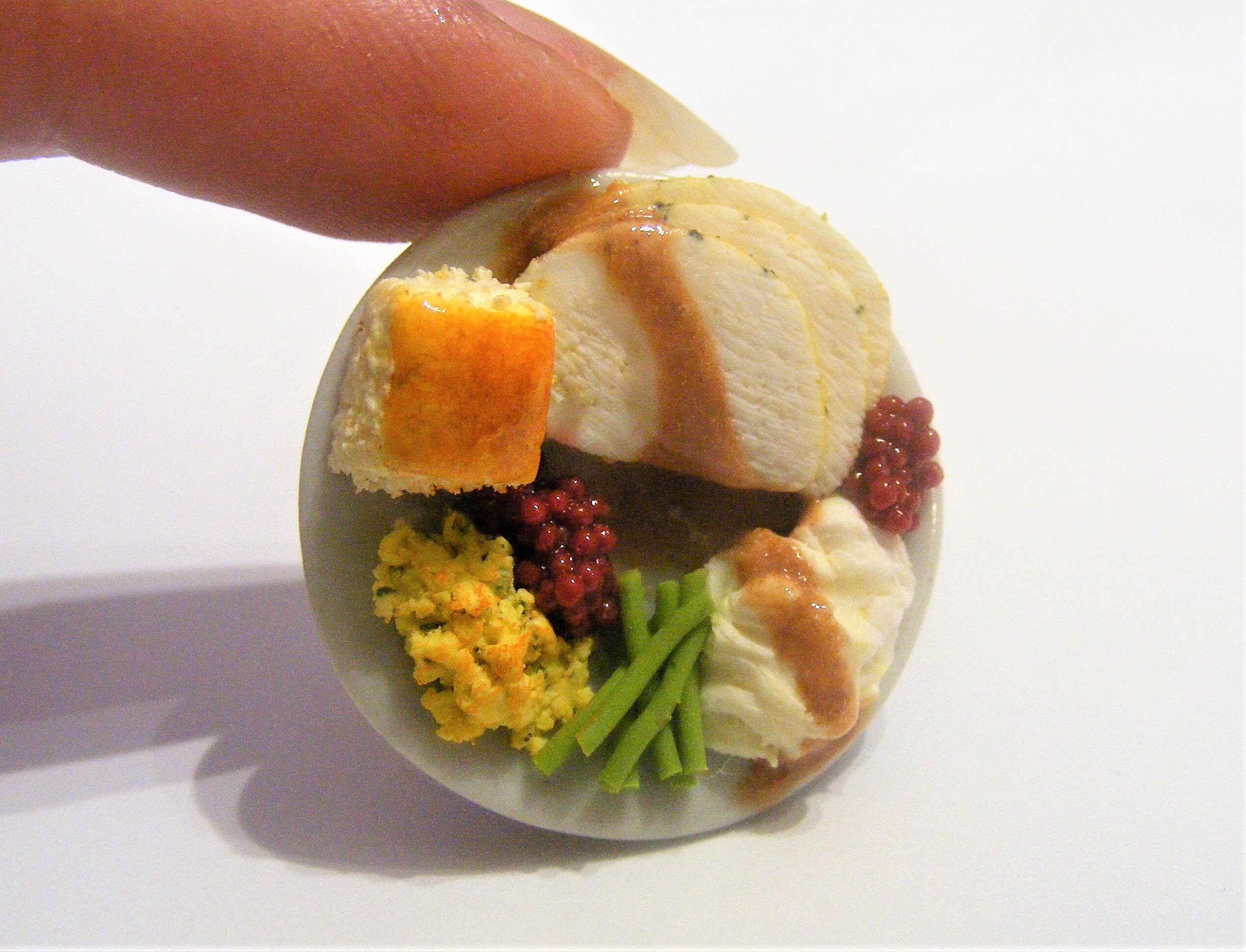 Food Jewelry Thanksgiving dinner ring Thanksgiving ring | Etsy