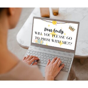 Custom Prom Proposal Sign Printable Instant Digital Download - Etsy