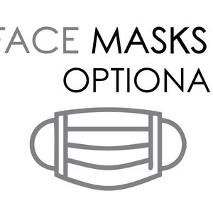 Face Masks Optional Sign Printable Instant Digital Download, Face Masks ...
