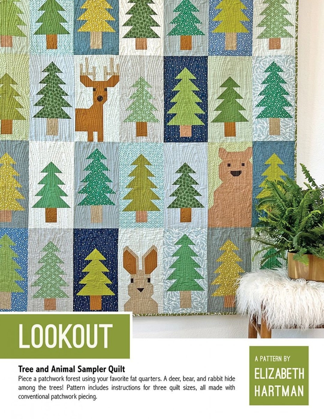 Lookout Quilt Pattern From Elizabeth Hartman - Etsy