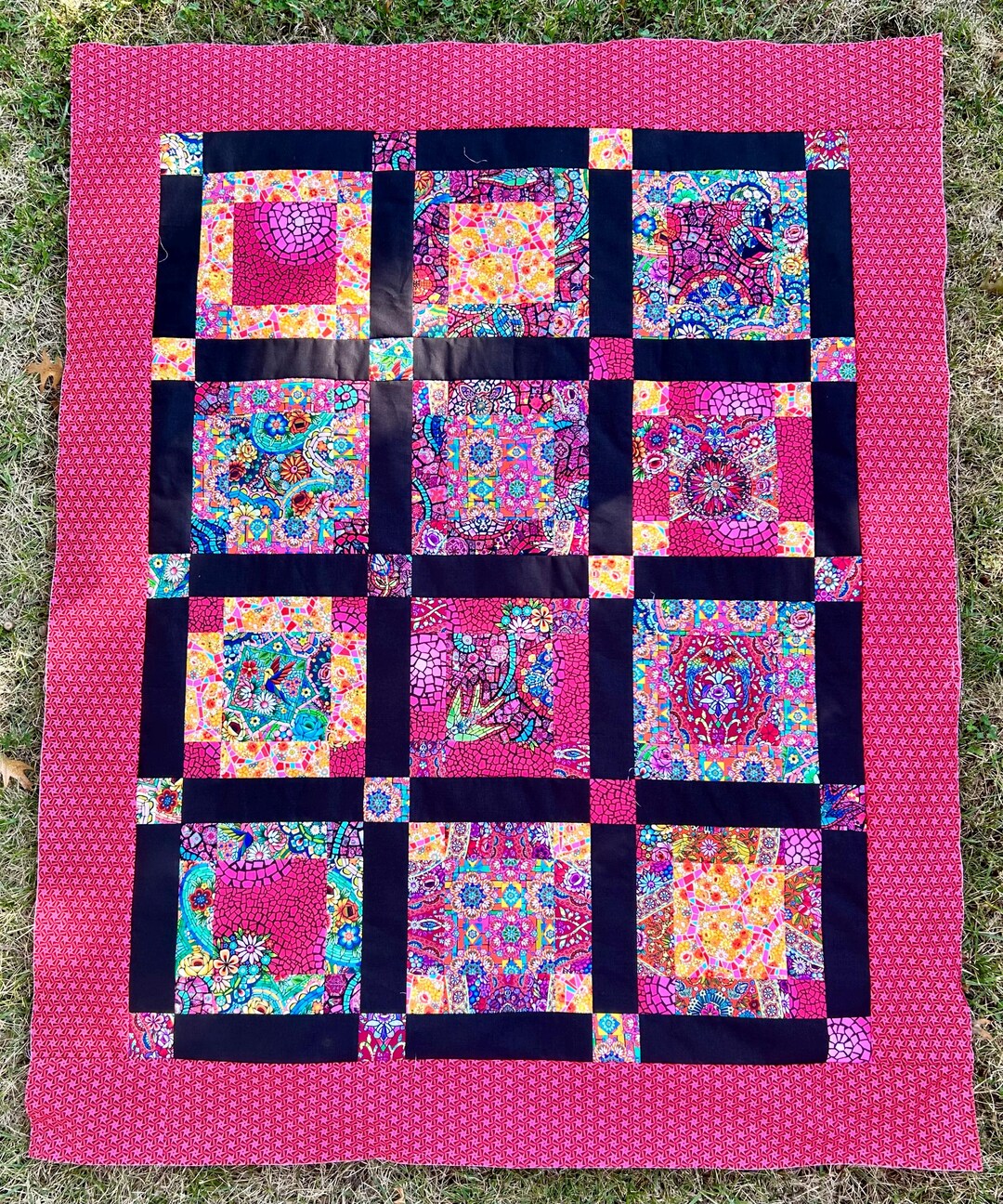 Nashville Quilt Kit Featuring Murano Fabrics by Odile Bailloeul - Etsy