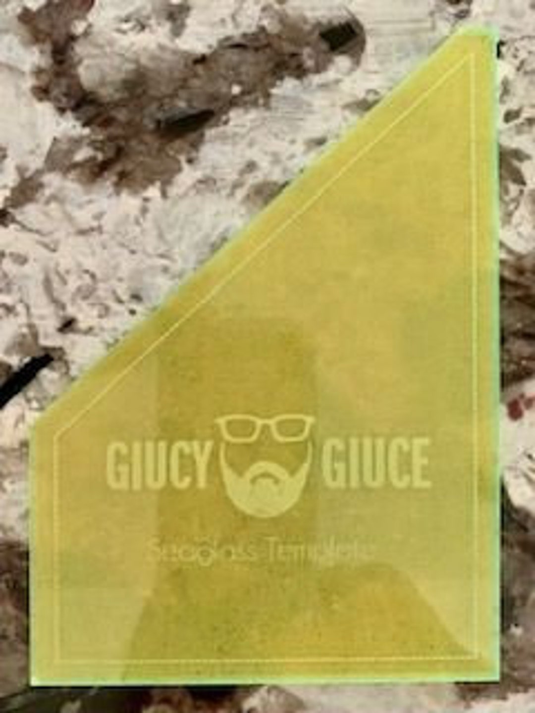 Giucy Giuce Seaglass Template Acrylic Ruler - Etsy
