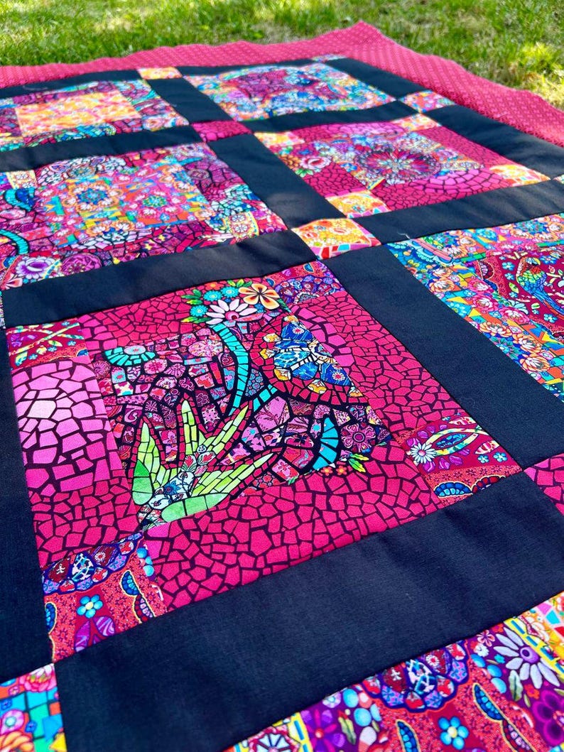 Nashville Quilt Kit Featuring Murano Fabrics by Odile Bailloeul - Etsy