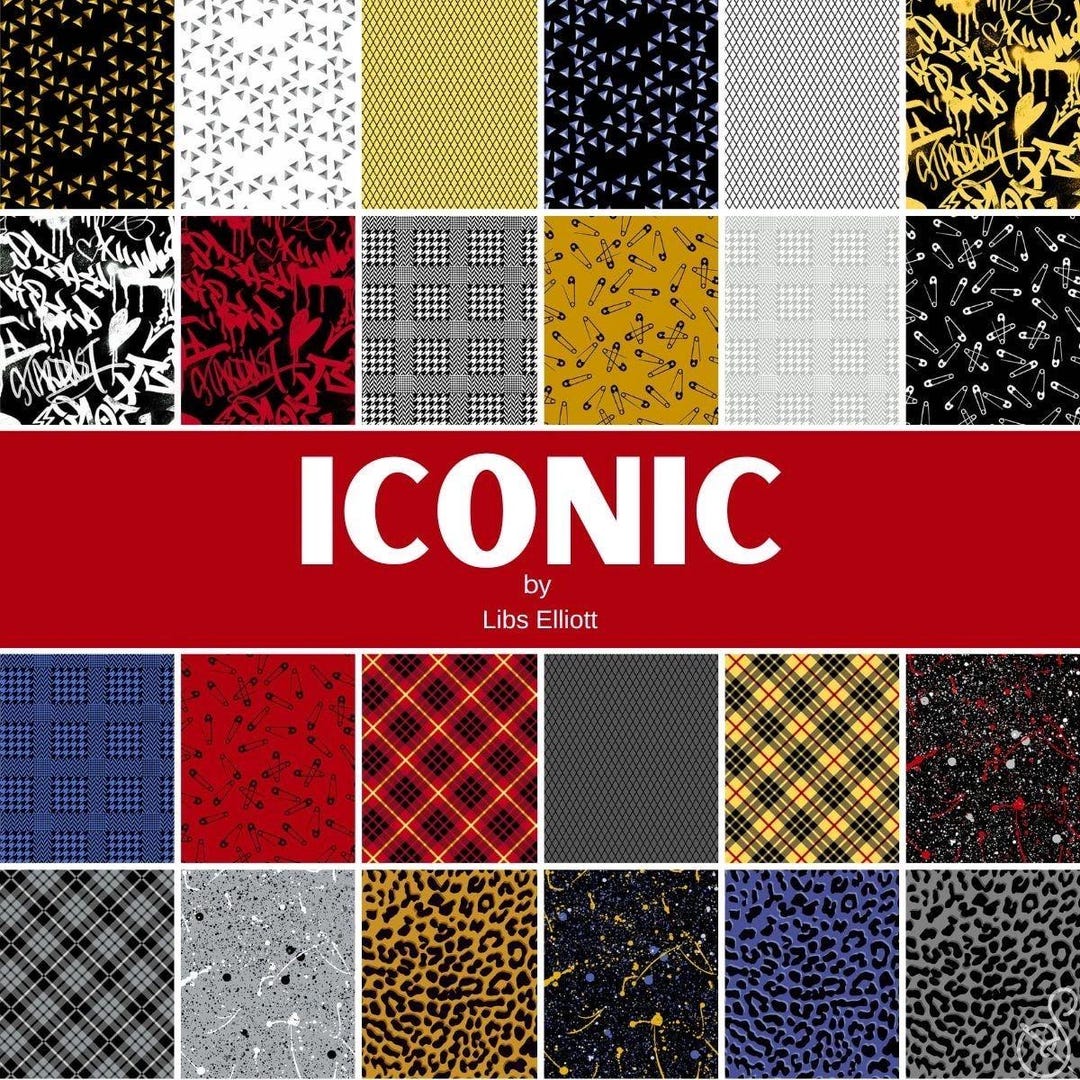 Libs Elliott - Iconic Fabric Fat Quarter Bundle - Etsy