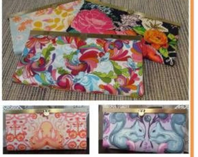 Diva Frame Wallet Pattern – Sew Many Creations – Printed Sewing Pattern ...