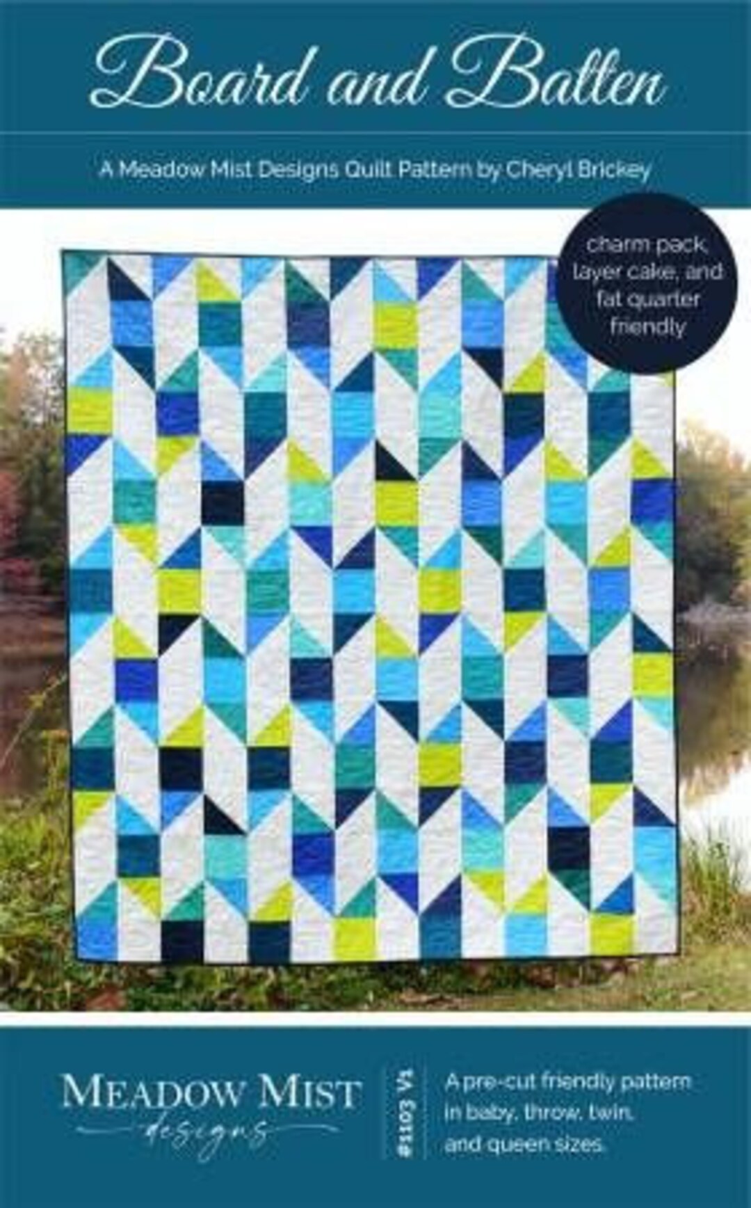 Board and Batten Quilt Kit Featuring Alison Glass Fabrics - Etsy