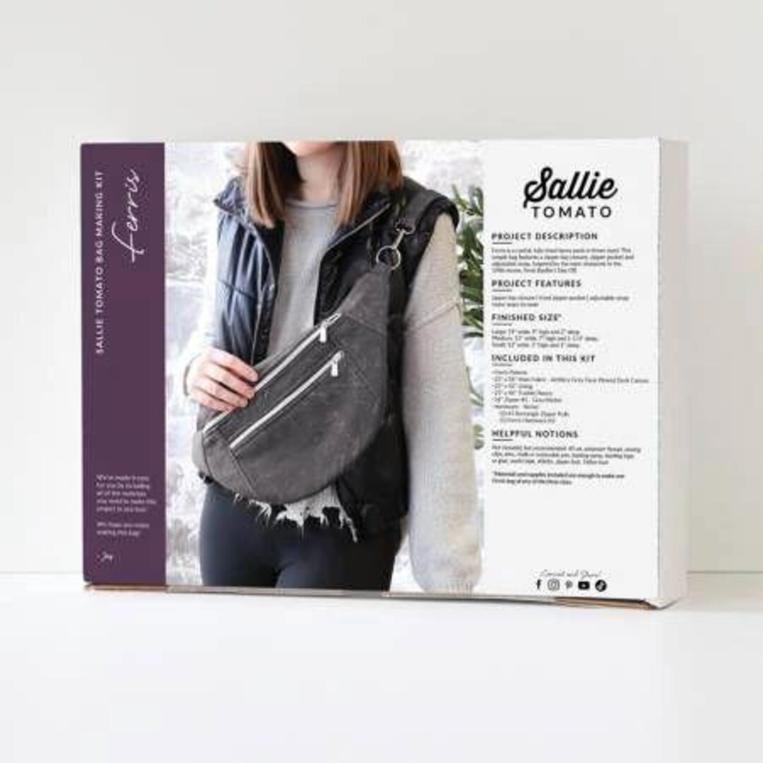 Ferris Bag Making Kit by Sallie Tomato - Etsy