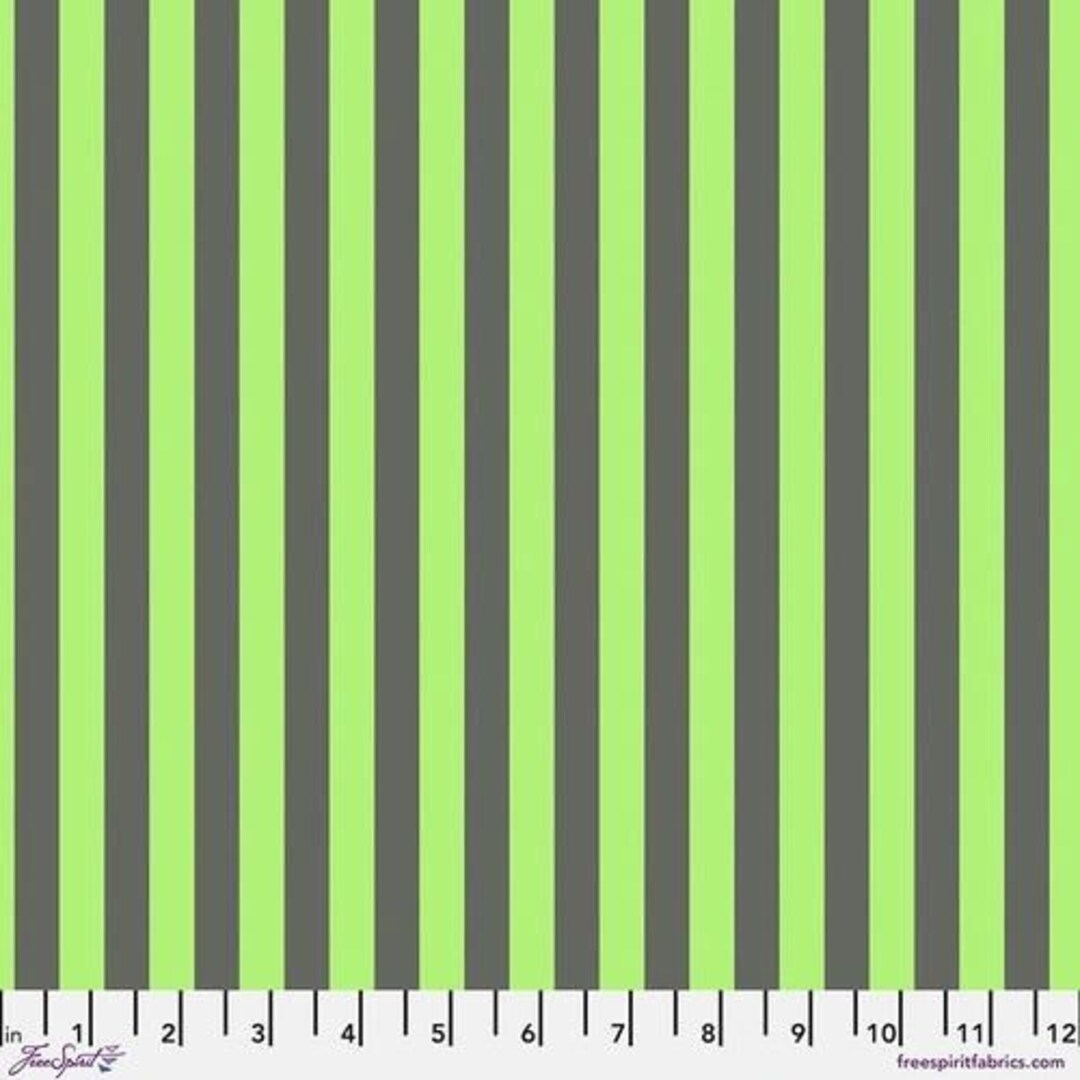 Tula Pink - Neon True Colors, Tent Stripe in Karma - Etsy