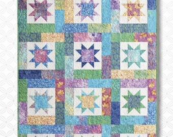 Lucky Stars Quilt Quilting Pattern From Atkinson Designs BRAND NEW ...