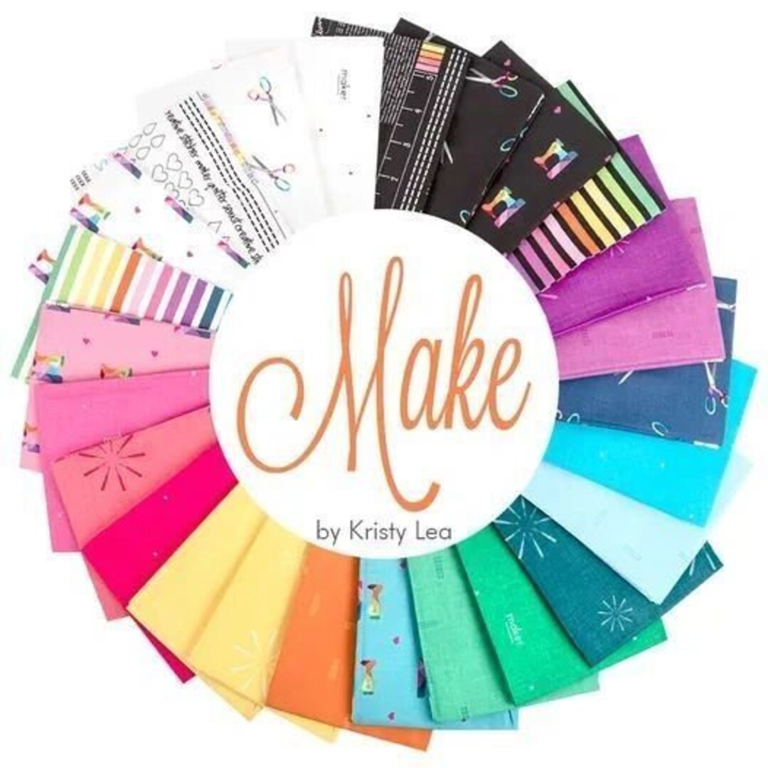 Make Fat Quarter Bundle – Kristy Lea for Riley Blake Designs | Pre-cut ...