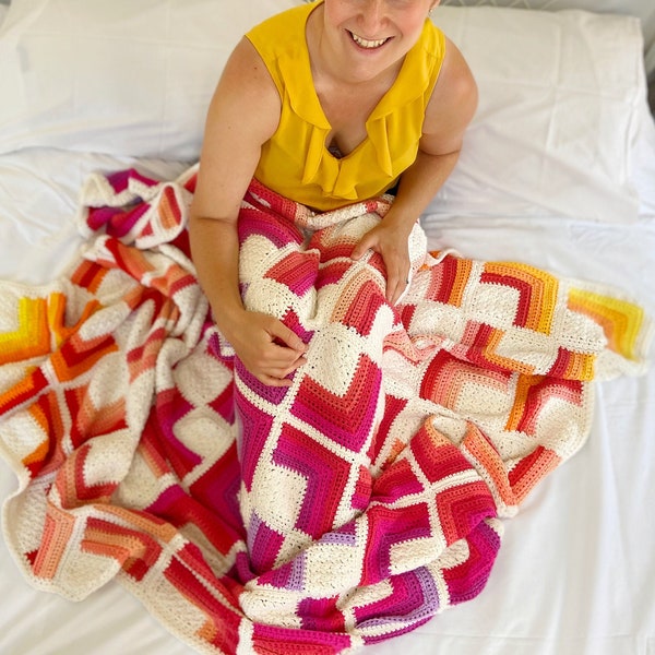 Geometric Crochet - Etsy