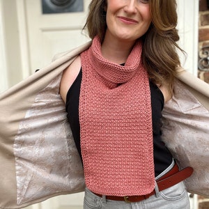 CROCHET PATTERN / Crochet Dickie Pattern With Cowl Neck / Turtleneck ...