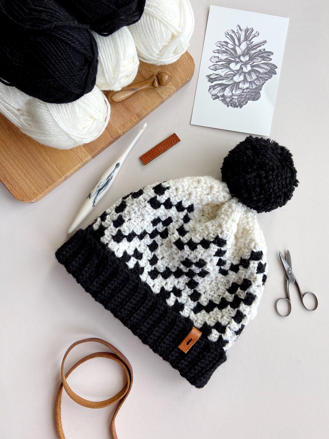 CROCHET PATTERN | Widcombe C2C Crochet Hat, Corner to Corner Beanie ...
