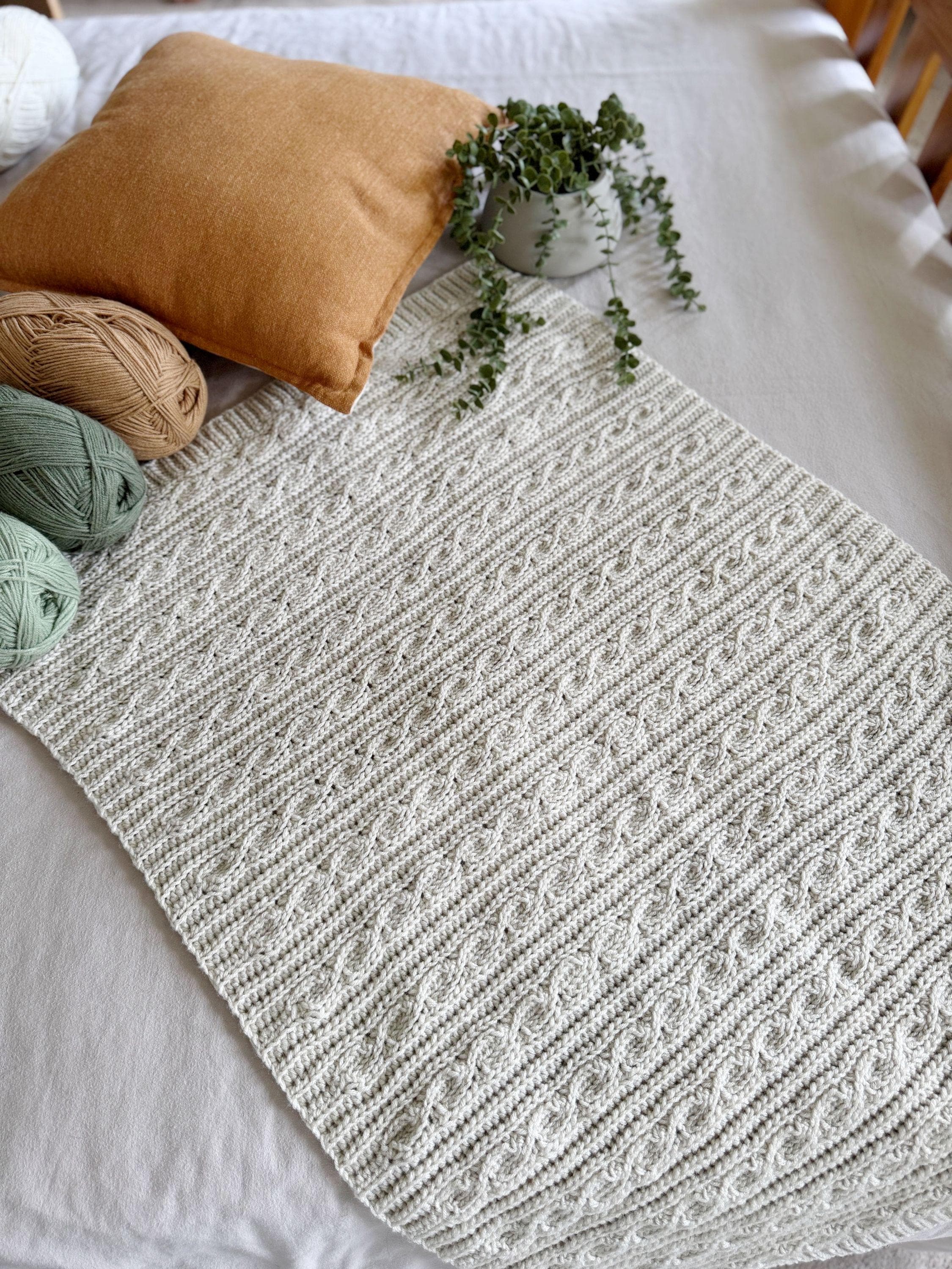 Crochet Pattern Video Deidra Crochet Afghan Pattern Modern