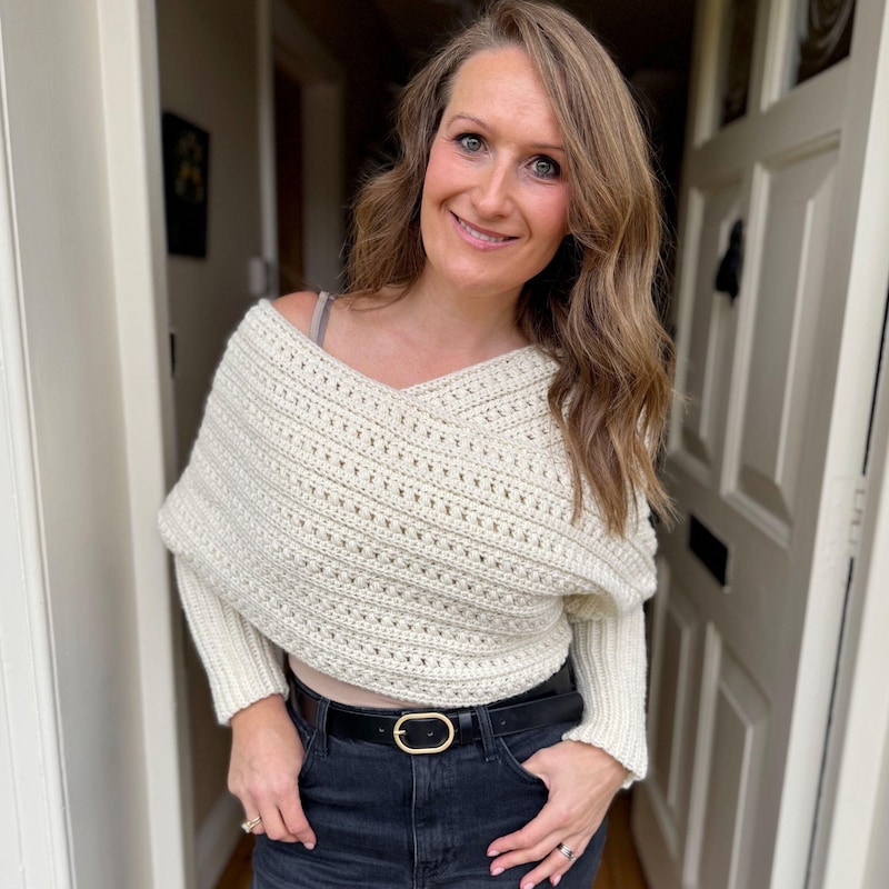 Puff Sleeve Shawl Pattern - Etsy