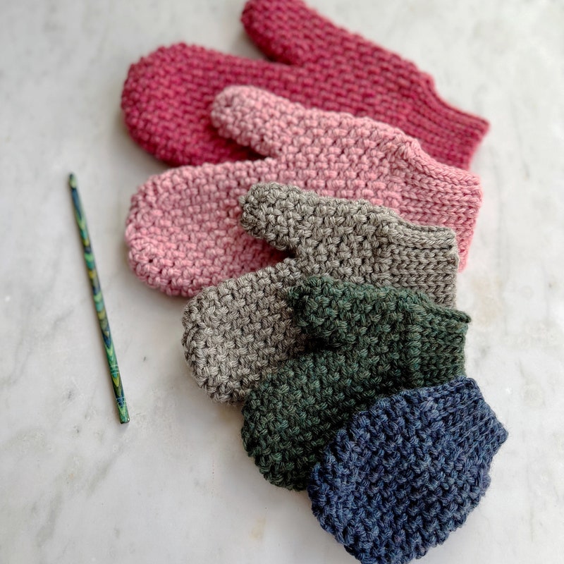 Felt Mitten Crochet Pattern - Etsy