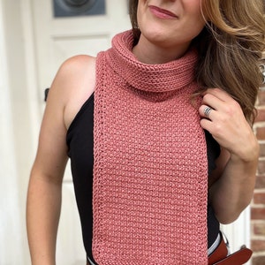 CROCHET PATTERN / Crochet Dickie Pattern With Cowl Neck / Turtleneck ...