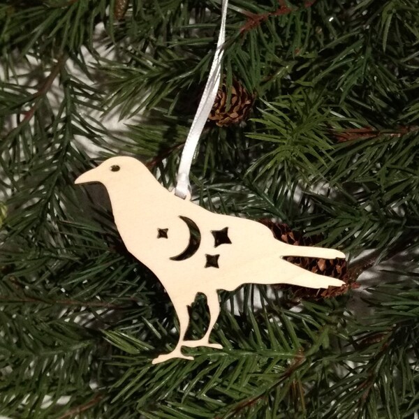 Raven Ornament - Etsy