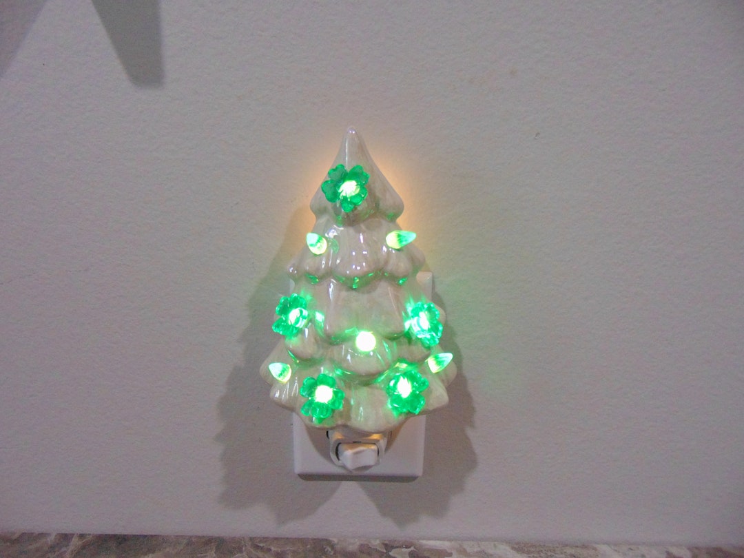 St. Patrick's Irish Shamrock Night Light - Etsy