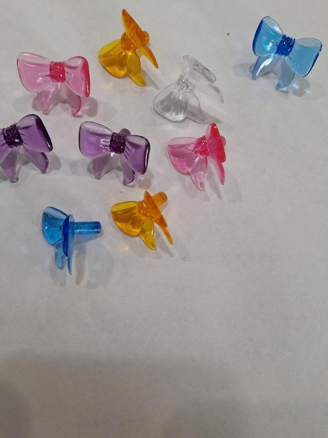 9 Colorful Bows for Ceramic Christmas Tree or Crafting - Etsy