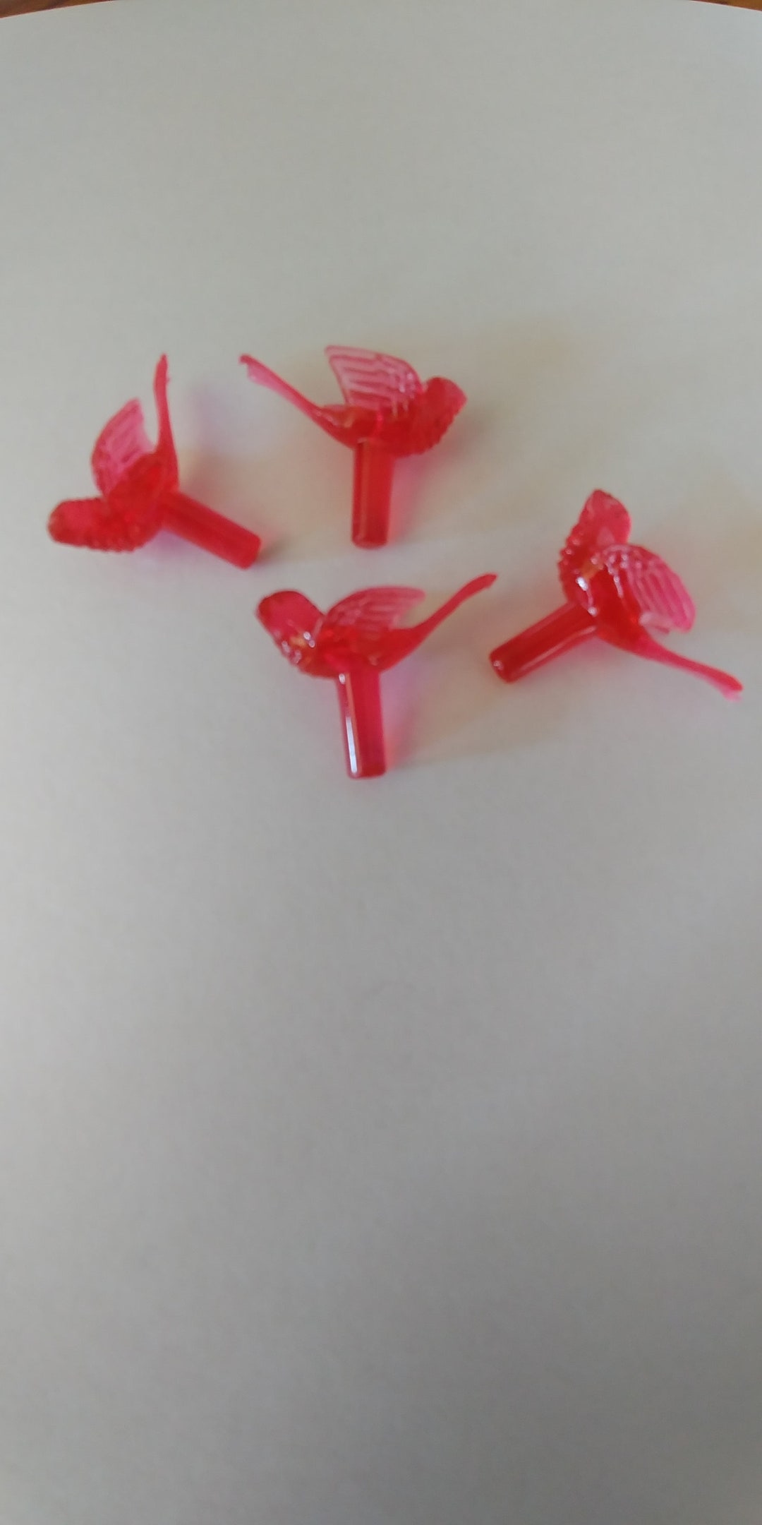 25 Large Red Doves/birds for Ceramic Christmas Tree or Crafting - Etsy