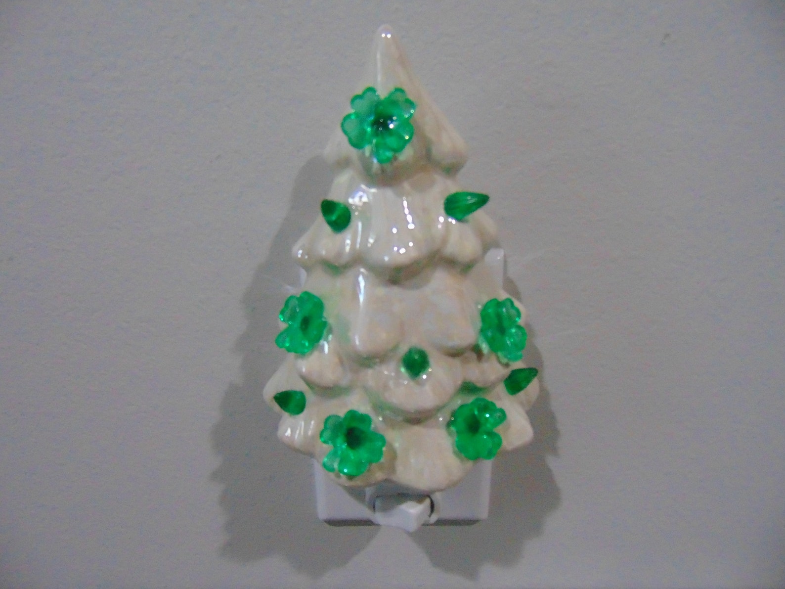 St. Patrick's Irish Shamrock Night Light - Etsy