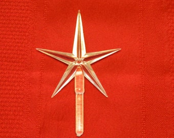 Plastic Star Replacement Star for Ceramic Christmas Tree 4 Inches ...