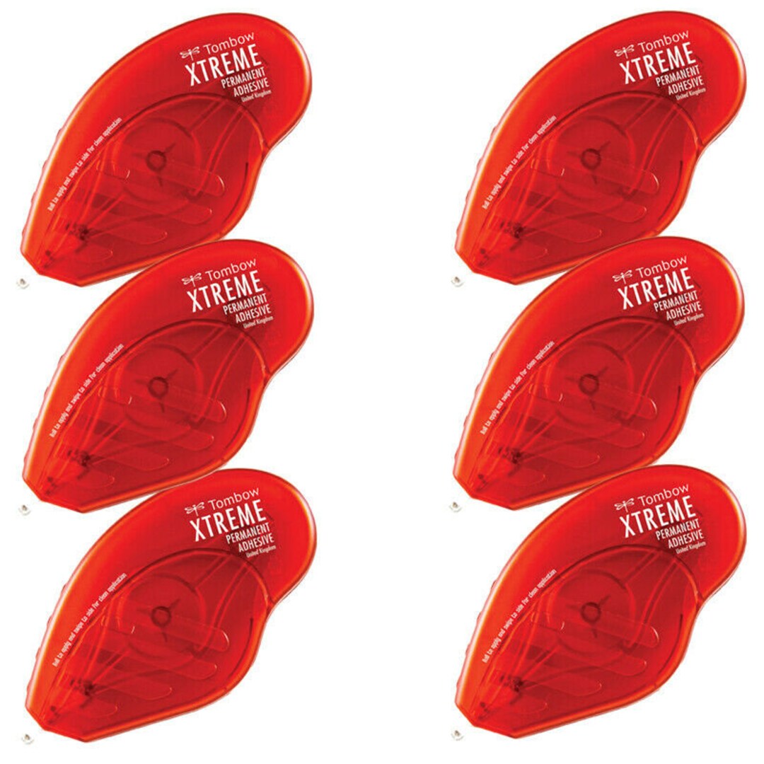 High Performance Adhesive Tape Runner, Permanent, 1/3" X 472" 62127 6 ...