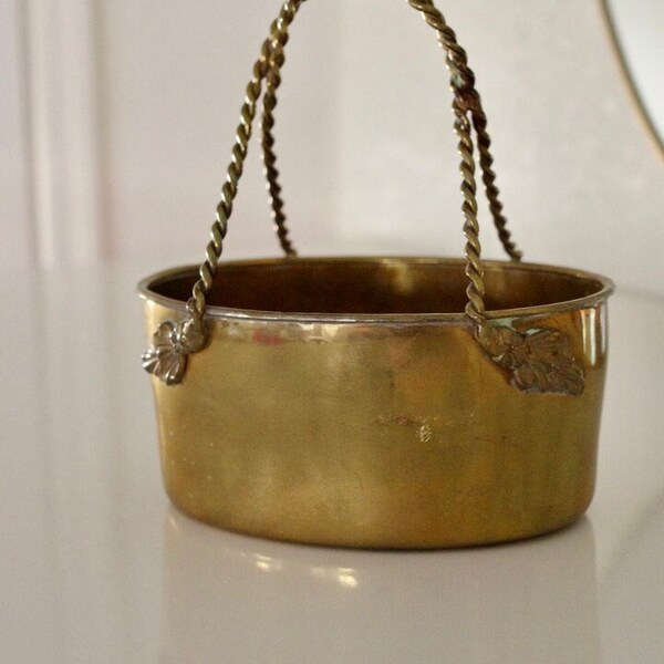 Brass Planter - Etsy