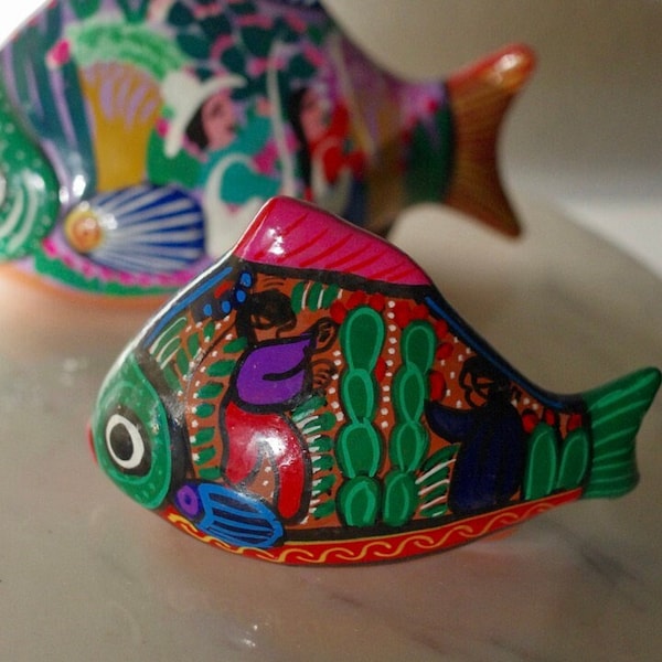 Hand Painted Fish - Etsy