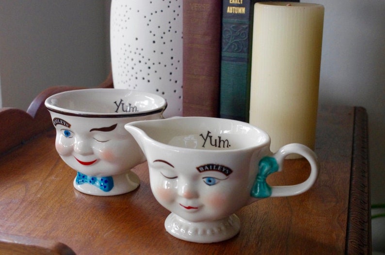 Vintage Baileys Limited Edition Yum Creamer and Tea Cup Winky - Etsy