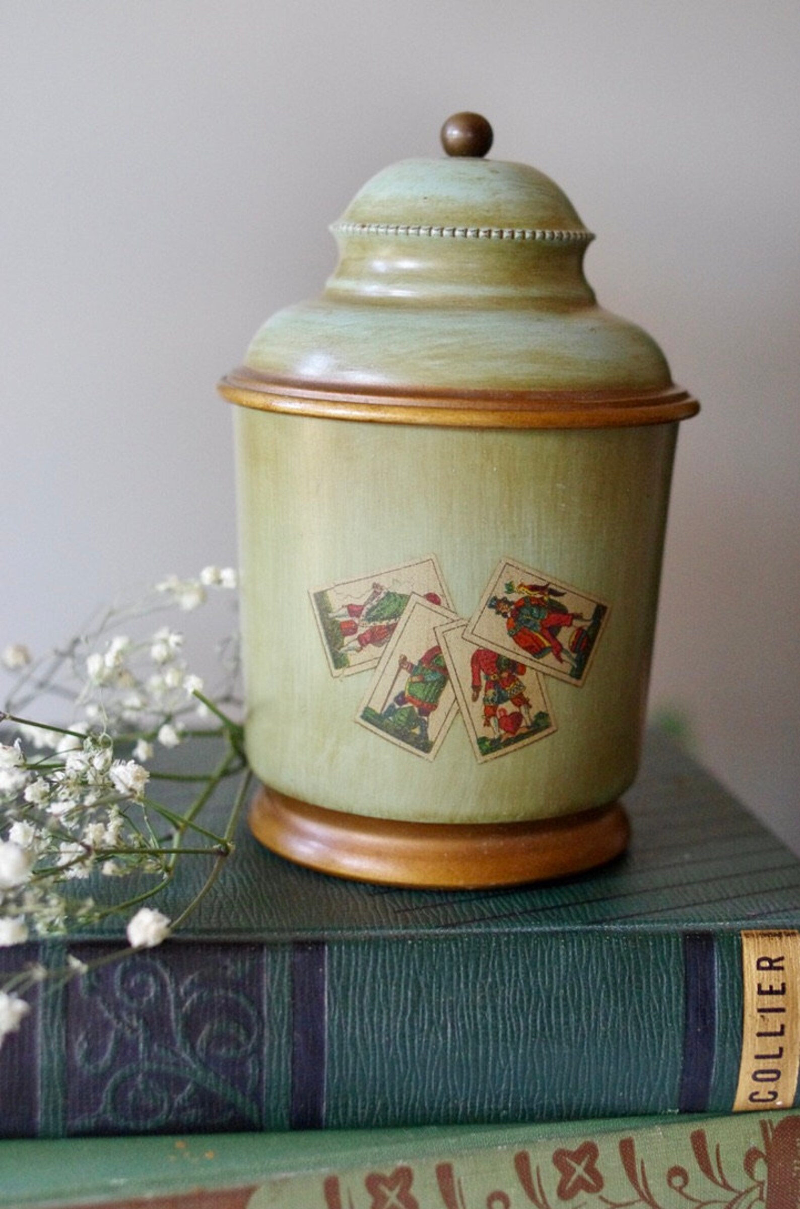 Vintage Humidor Aztec Clay Moistener Co NYC Vintage Cigar - Etsy